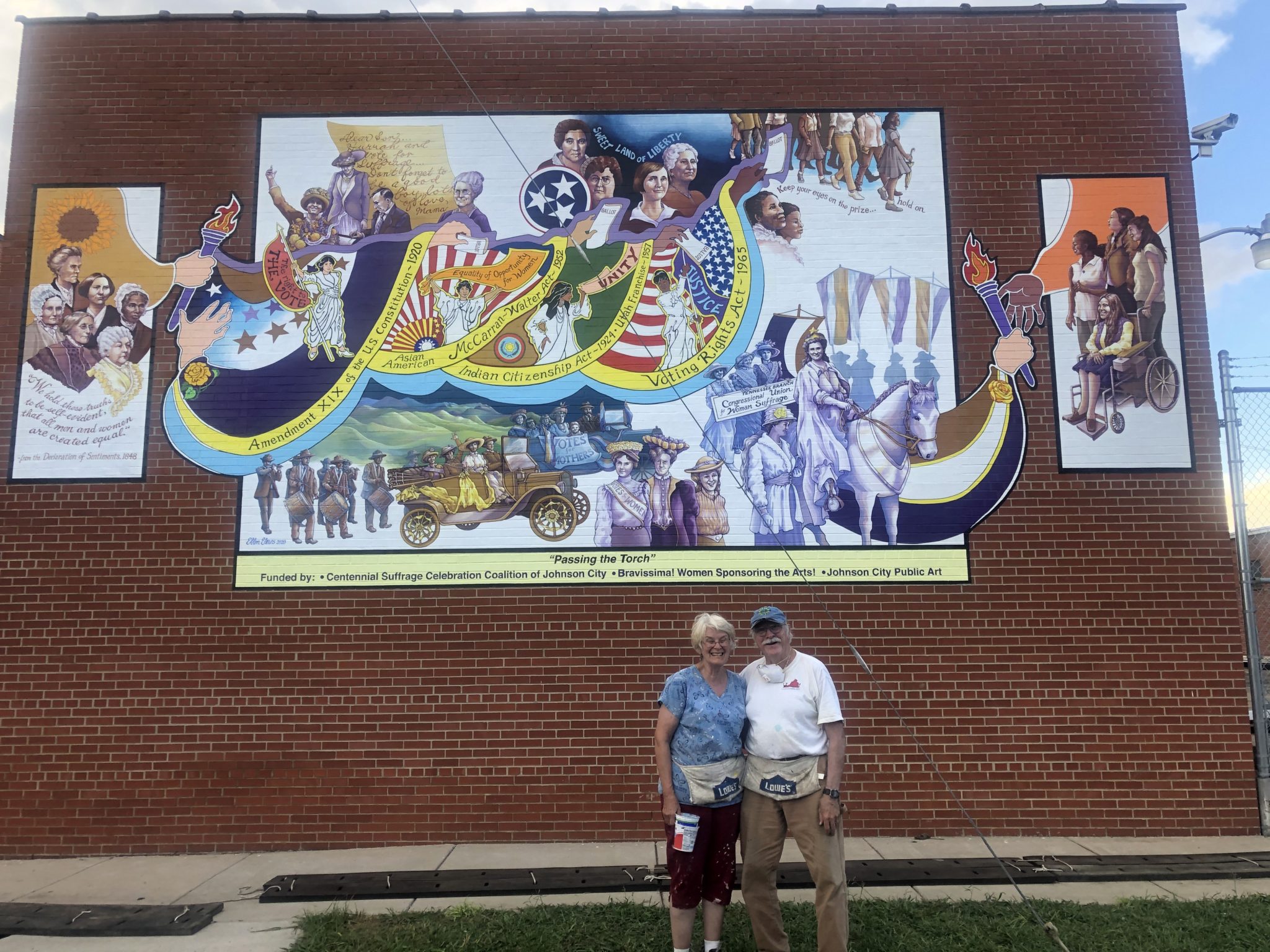 “Passing the Torch” - Johnson City Public Art